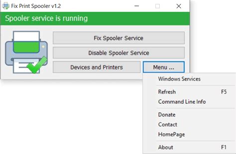 Fix Print Spooler скачать бесплатно Fix Print Spooler 1 3