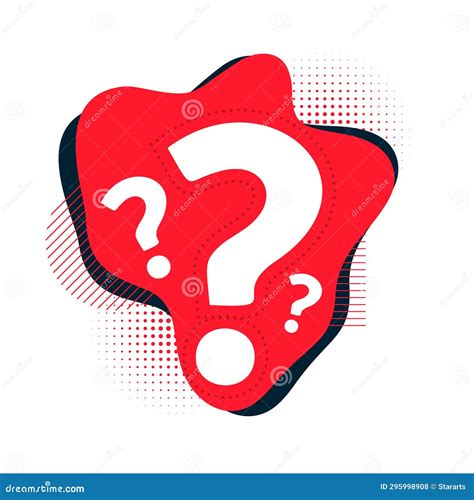 fluid style question mark symbol background for innovative idea stock