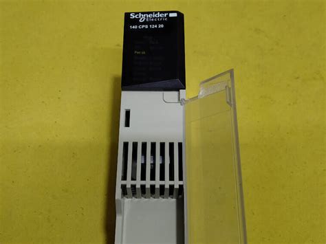 schneider 140cps12420 power supply module modicon quantum 140 cps 124