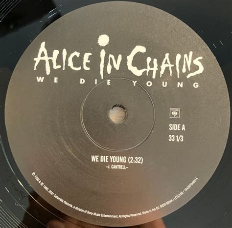 Alice In Chains We Die Young Ep Reissue Album 2022