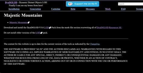 Unresolved FormID Page DynDOLOD XLODGen Support Step Mods Change The Game
