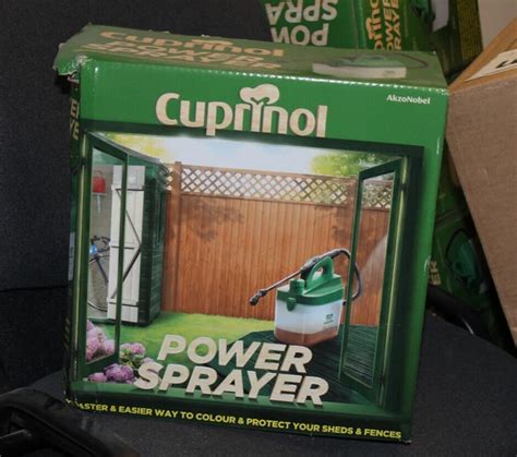 Cuprinol Power Sprayer Fence Shed Decking £2500 Picclick Uk