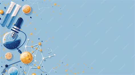 Illustration Of A Chemical Laboratory Chemistry School Classes Table In