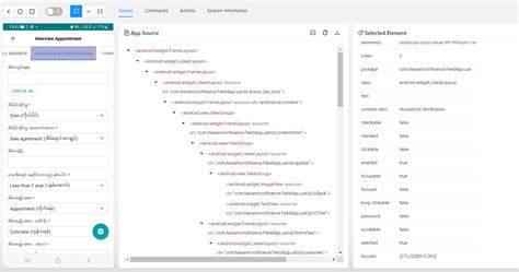 Appium Cannot Scroll When There Is A Tab With Selected Attribute