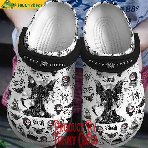 Sleep Token Pattern Crocs Discover Comfort And Style Clog Shoes With
