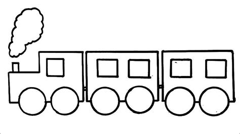 How To Draw A Train Step By Step YouTube