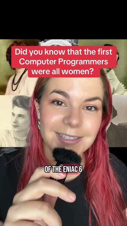 Did You Know That The First Computer Programmers Were Women Heres