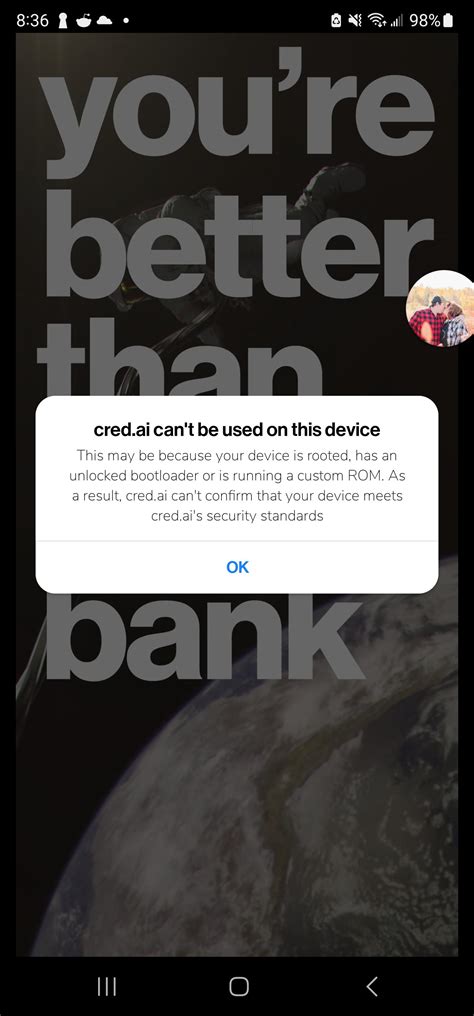 Running Into This Issue On A Stock S22 Ultra Cant Access The App Let Alone My Account Rcredai