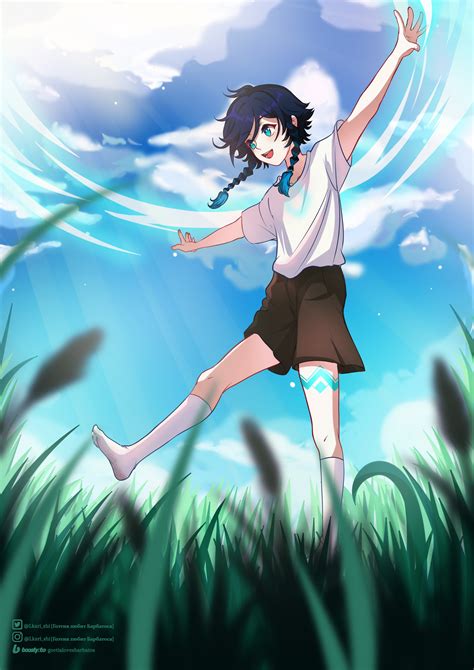 Venti Genshin Impact Image By Lkari Shi Zerochan Anime Image Board