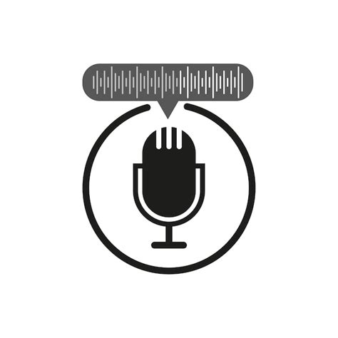 Premium Vector Microphone Icon Sound Vector Illustration