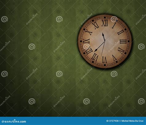 Classic Clock Gear Design Illustration Cartoon Vector Cartoondealer