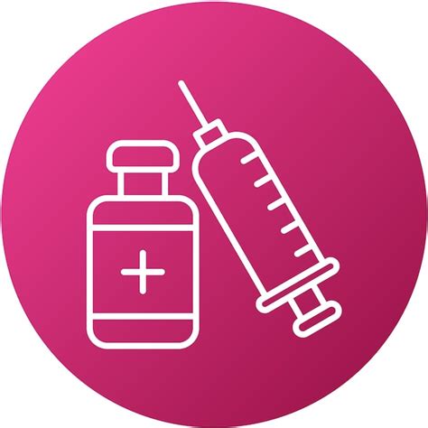 Premium Vector Vector Design Vaccination Icon Style