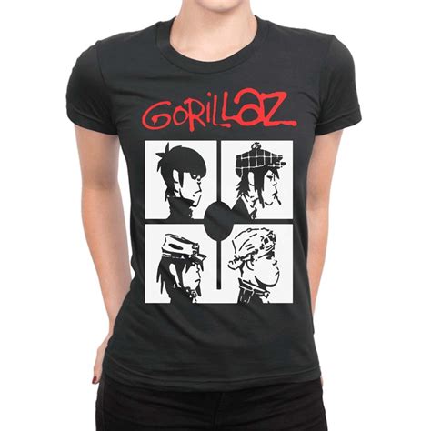 Camiseta Gorillaz Demon Days Banda Rap Rock Music Shopee Brasil