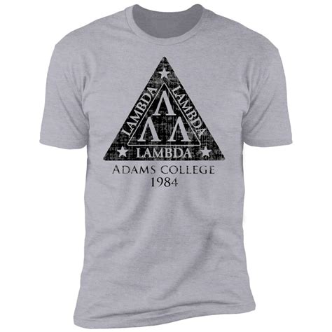 revenge of the nerds fans tri lambda adams college 1984 grey merch