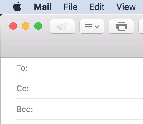Enable BCC In Apple Mail Sound Support