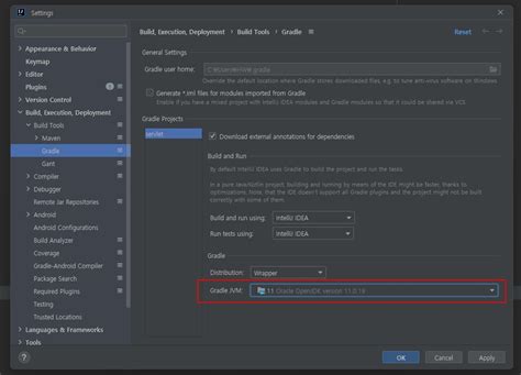 프로젝트 생성 후 Run 에러 인프런 커뮤니티 질문and답변