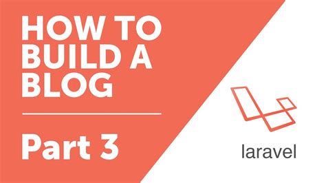 Part Getting Started How To Build A Blog With Laravel Series YouTube