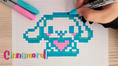 Como Dibujar A Cinnamorol En Pixel Art Tutorial Paso A Paso Youtube