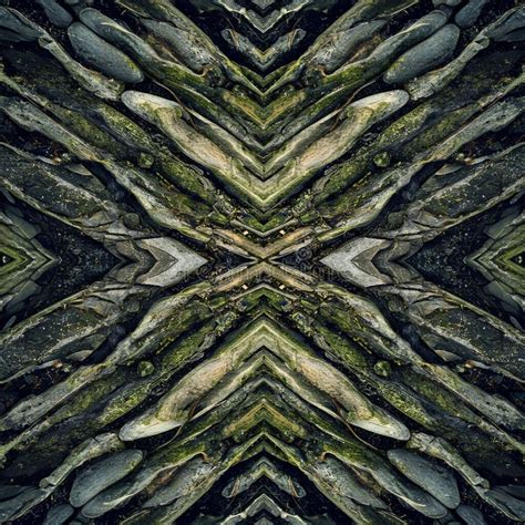 Overlapping Layers With Diagonal Lines In Cmyk Colors Vector Illustration Stock Vector