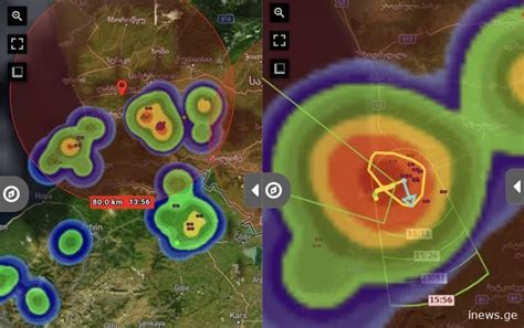 საქართველოს ცა ამ წუთისთვის გაფრთხილება ჩვენი ქვეყნის მოსახლეობას მოსალოდნელ ამინდზე Inews