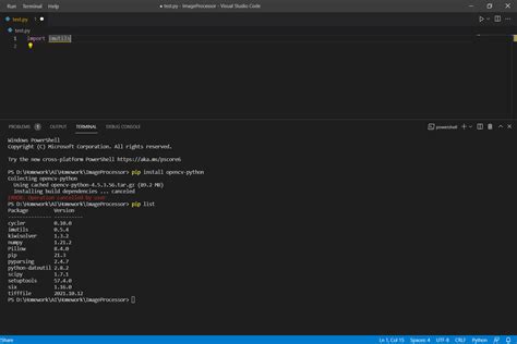 Python Can T Import Packages That Is Shown In Pip List Stack Overflow