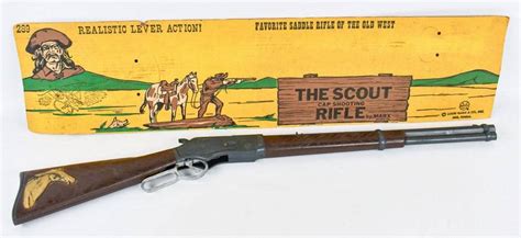 Marx Scout Lever Action Cap Shooting Rifle Auction