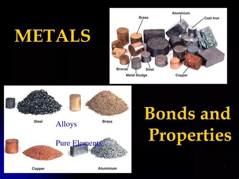 PPT METALS PowerPoint Presentation Free Download ID