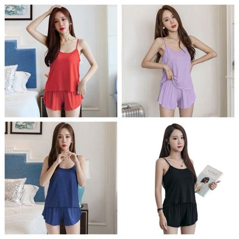 Women Sexy Pyjamas Women Pajamas Women Lingerie T Shirt Sleep Wear Nightwear Baju Tidur