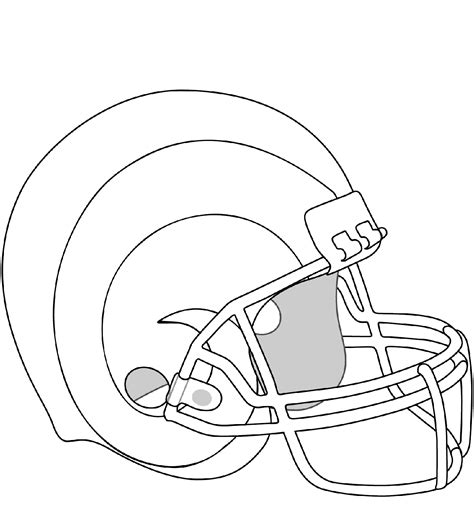 Malvorlagen Mit Footballhelmen Zum Ausdrucken