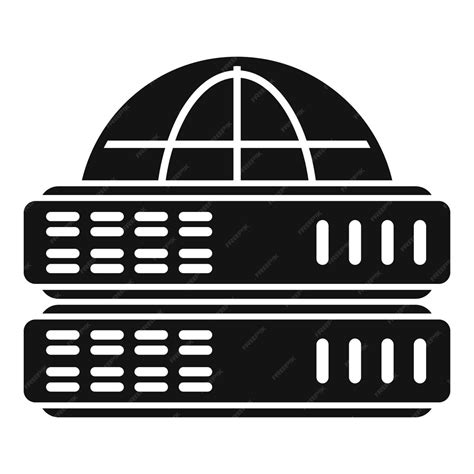 Premium Vector Global Database Icon Simple Vector System Marketing Consumer Access
