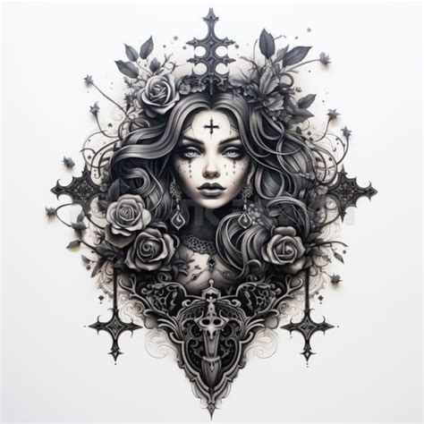 Gothic Tattoos Etsy