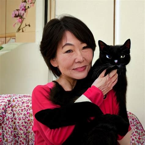 穏やかな日、猫との生活熟女と猫 Kfevfwhct5