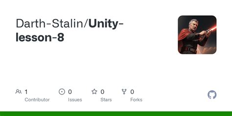 Github Darth Stalin Unity Lesson