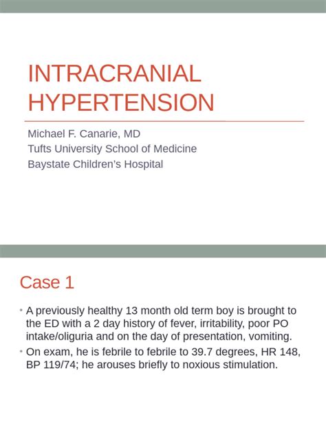 Increased Icp Management Pdf Traumatic Brain Injury Receiver