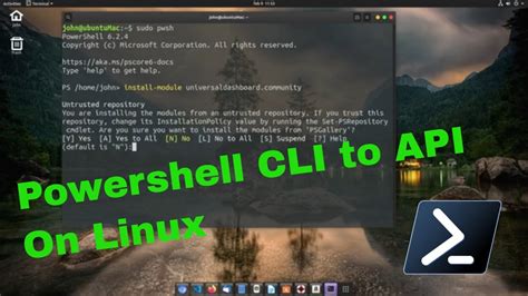 powershell universal dashboard on linux ubuntu 19 04 youtube