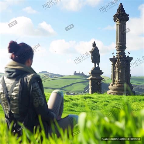 Ai创作图看书的女人雕像 女读书雕塑 郊外合成图 看书的女人雕塑 读书人雕像 合成风景 阅读石雕 读书男孩雕像 英伦风格英国风景 读书人雕塑 欧式风景人物 爱丁堡石雕 渴望知识雕塑 人与书籍