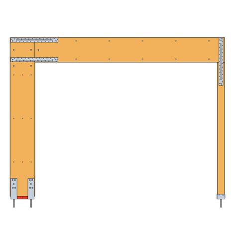 Strong Wall Site Built Portal Frame System Strong Tie Together We Re Helping Build Safer