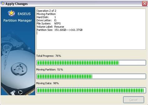 Easeus Partition Manager Pro Edition Manage Your Drives Partitions Stealth Settings