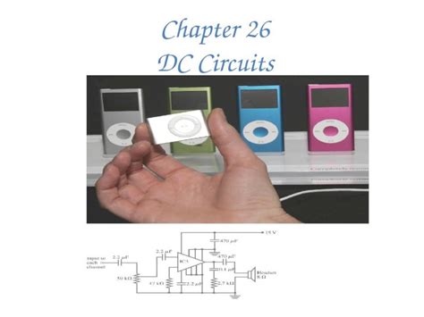 Pptx Chapter 26 Dc Circuits I Junction Rule The Sum Of Currents