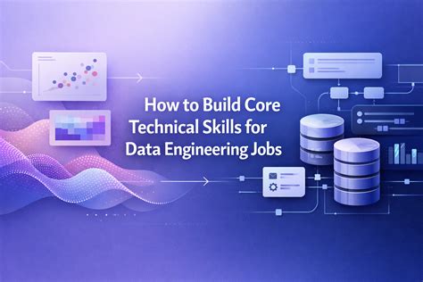 How To Build Core Technical Skills For Data Engineering Jobs