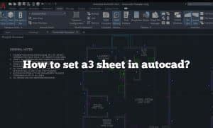 How To Set A Sheet In Autocad