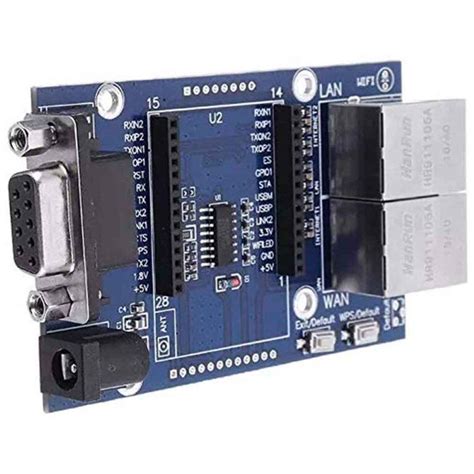 HLK RM TCP IP Ethernet Converter Module Serial UART RS To WAN LAN WI FI RoboticsDNA