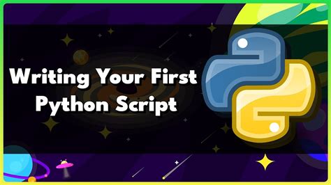 Writing Your First Python Script Youtube
