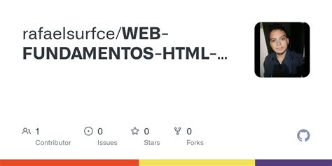 Github Rafaelsurfceweb Fundamentos Html Css Javascript