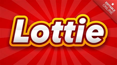 Lottie Text Effect Generator