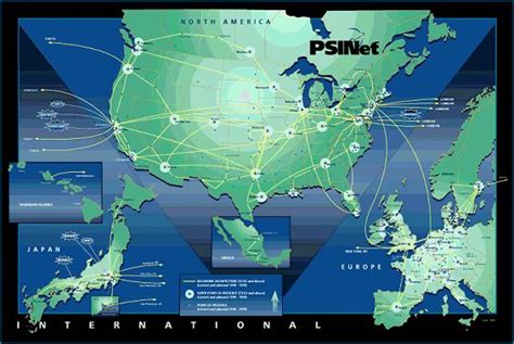 An Atlas Of Cyberspaces Isp Backbone Maps