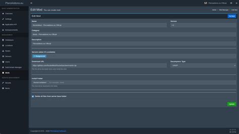 Mod Manager V1 X