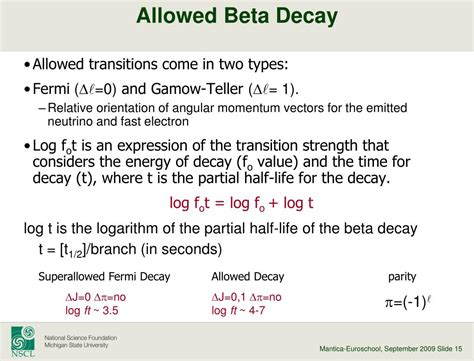 PPT Beta Decay General Principles PowerPoint Presentation Free Download ID