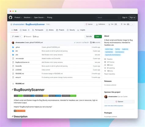 Nithin R On Linkedin Bugbountyscanner Recon Websecurity