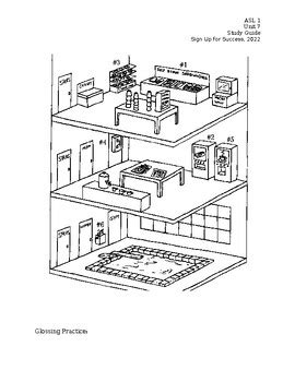 ASL Level Unit Study Guide By Sign Up For Success TPT